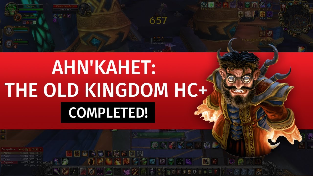 Ahn'kahet: The Old Kingdom НС+ WotLK Classic Warlock Gnome Wrath of the ...
