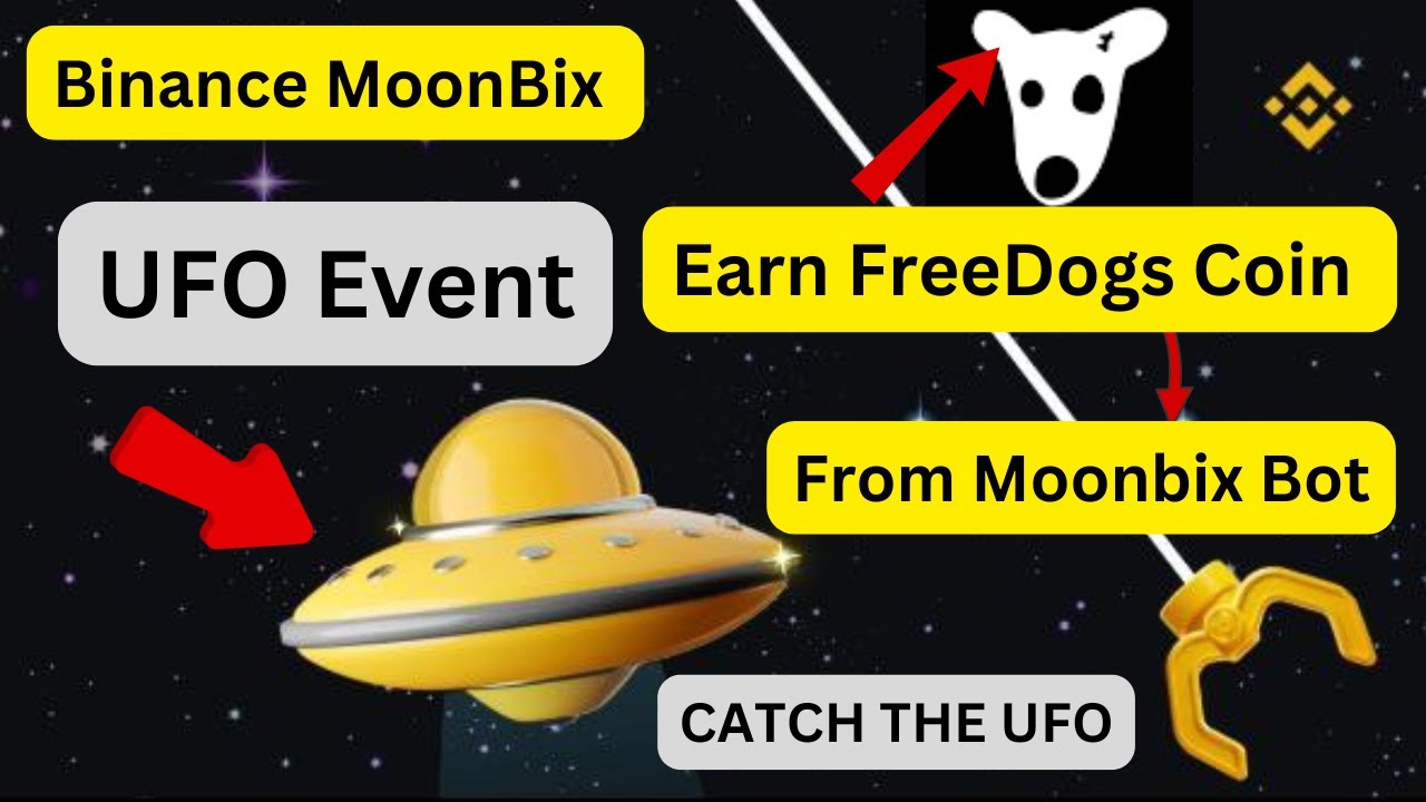 Binance MoonBix UFO Event ,Earn Dogs Coin From Moonbix Bot, Binance ...