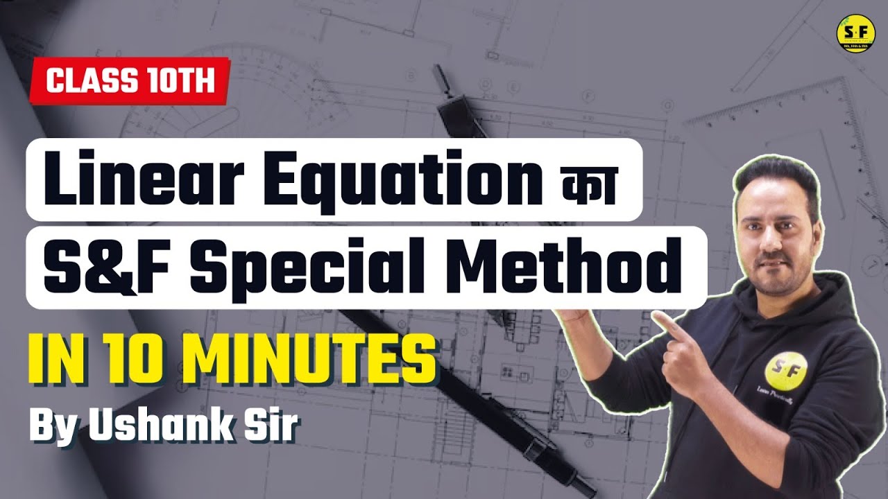 Linear Equation Class 10th Maths | Linear Equations Method | CBSE ...