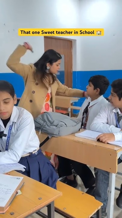 That one Angel teacher in every school 🏫 #shorts #ytshorts #sejalgabashorts #teacherlife - YouTube