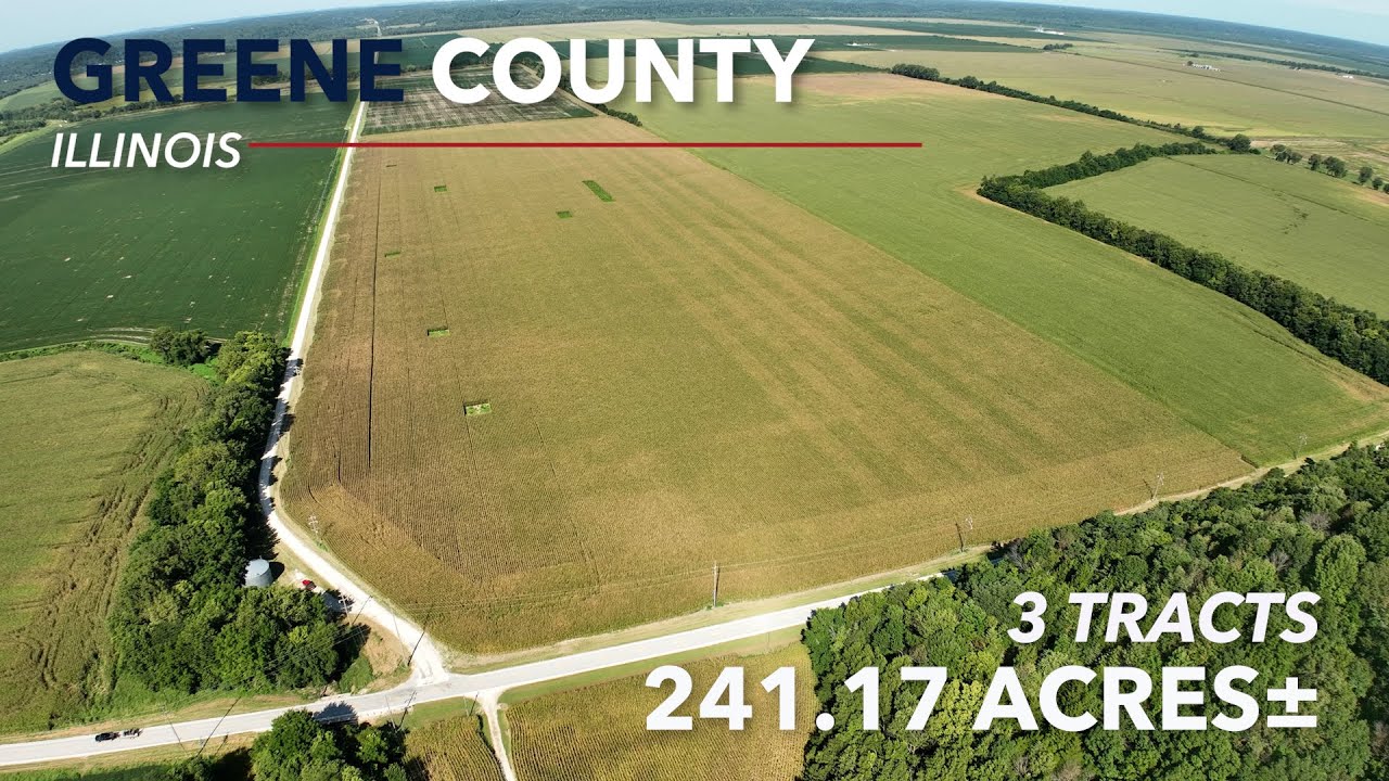 Kirbach & Cycholl Aerial Tour - Greene County, Illinois - YouTube