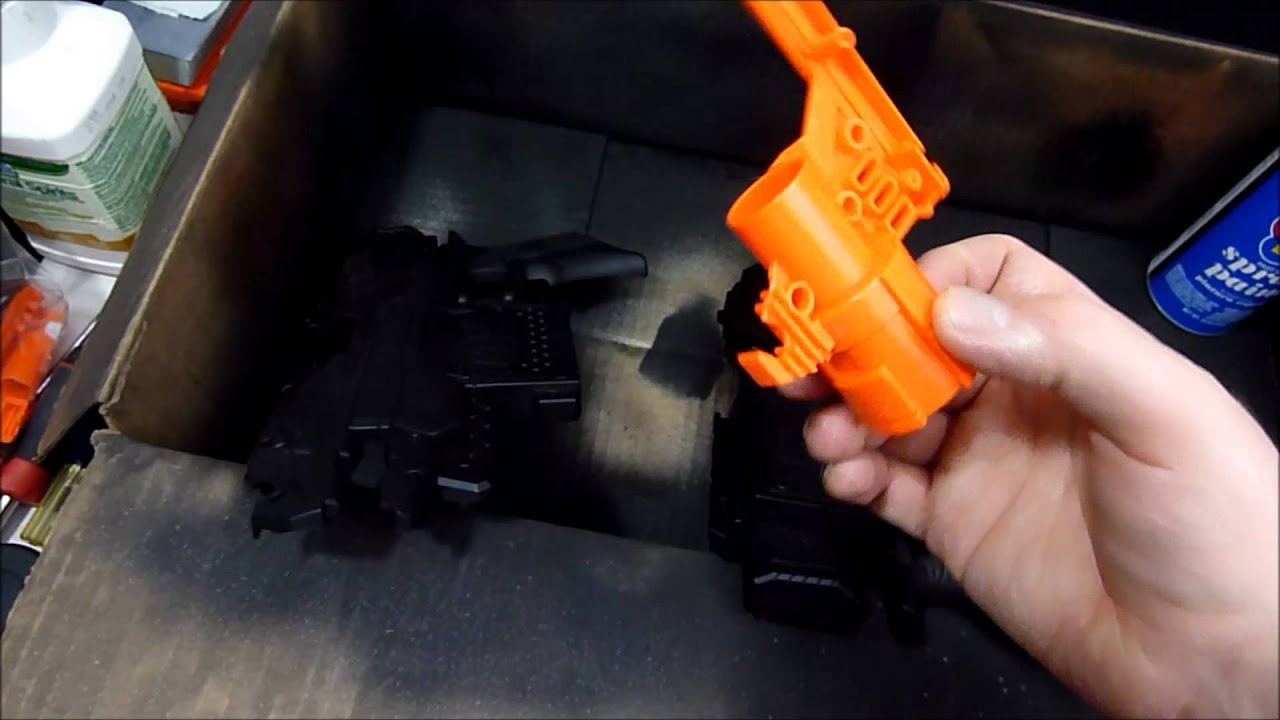 Rob A's NERFtorials NERF STRYFE Part 2 Painting the Base Coat - YouTube