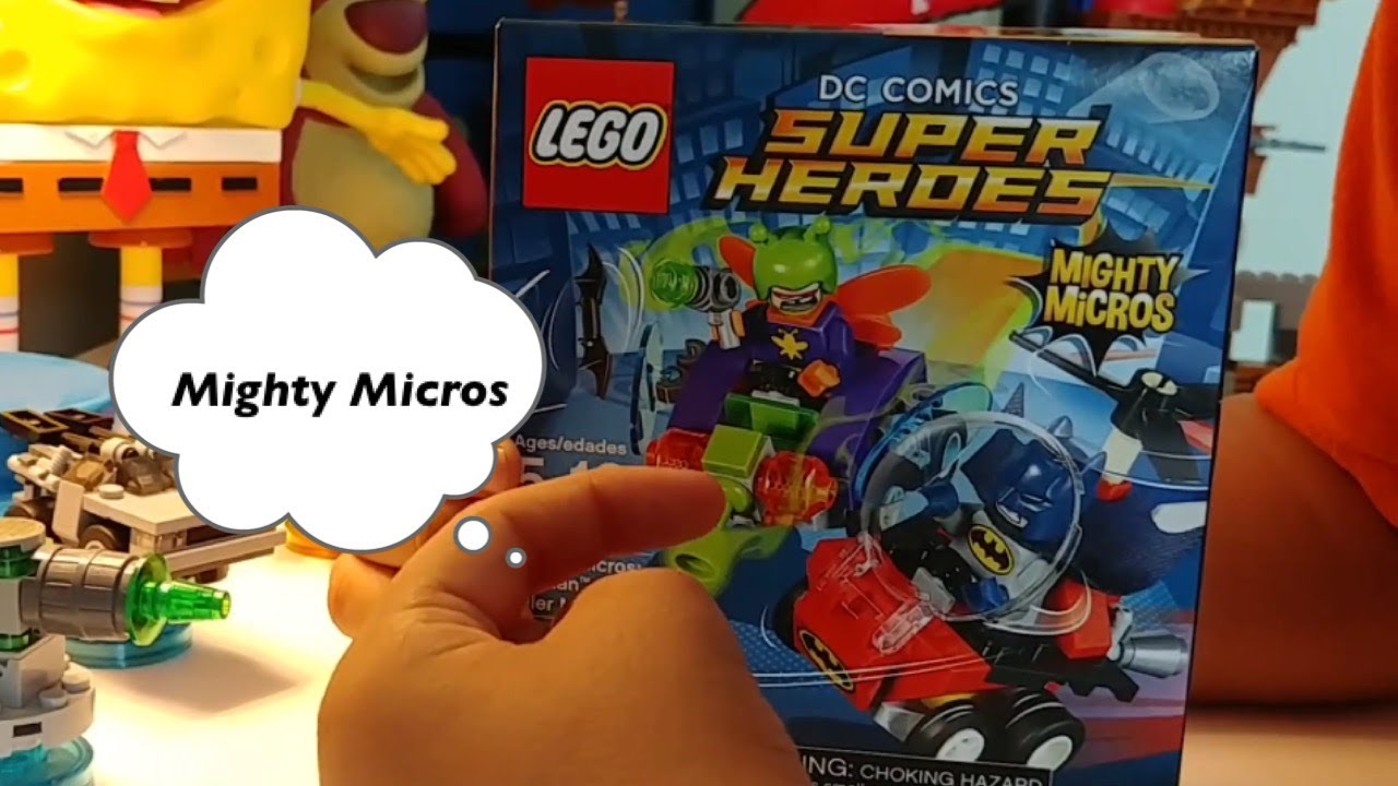 Lego Mighty Micros Batman vs Killer Moth set 76069 - YouTube