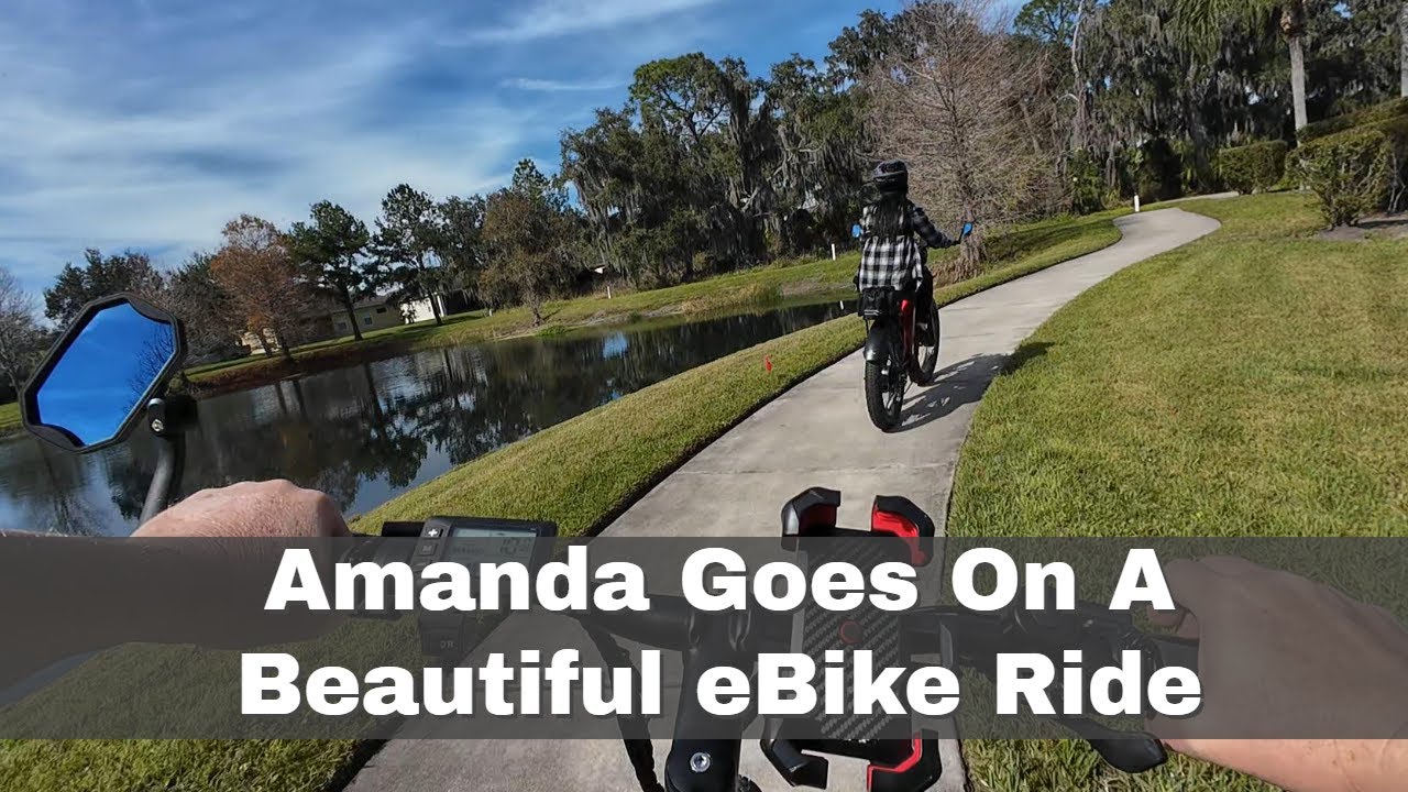 Ebike Riding with Amanda | Beautiful Ride - YouTube