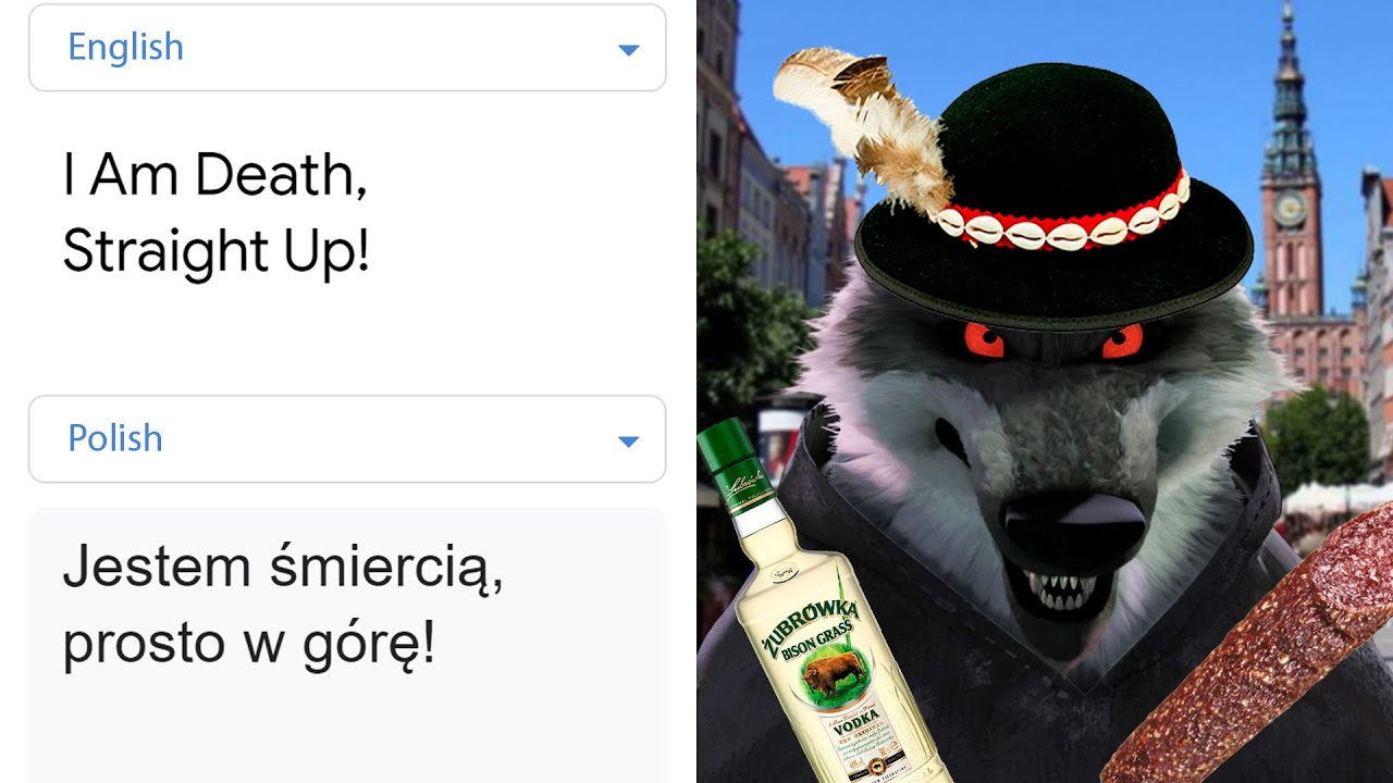 "I Am Death, Straight up" in different languages meme - YouTube