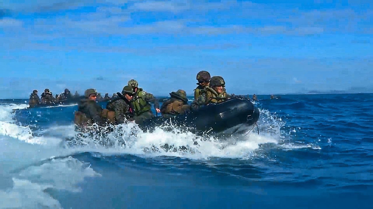 U.S. And Australian Combat Training in The Sea | Readiness Through ...