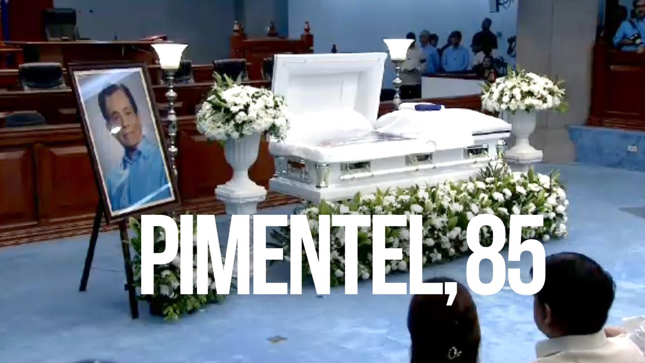 24 Oras: Labi ni dating Senate Pres. Aquilino "Nene" Pimentel Jr ...