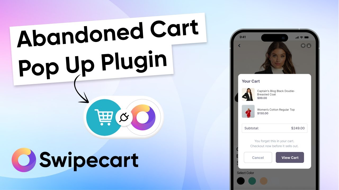 How to install and activate the Abandoned Cart Popup plugin on Swipecart? #shoping #mobile #app ...
