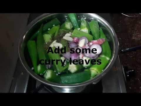 how to make ladies finger soup - YouTube