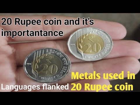 New 20 Rupee coin and it's material used in making coin . - YouTube