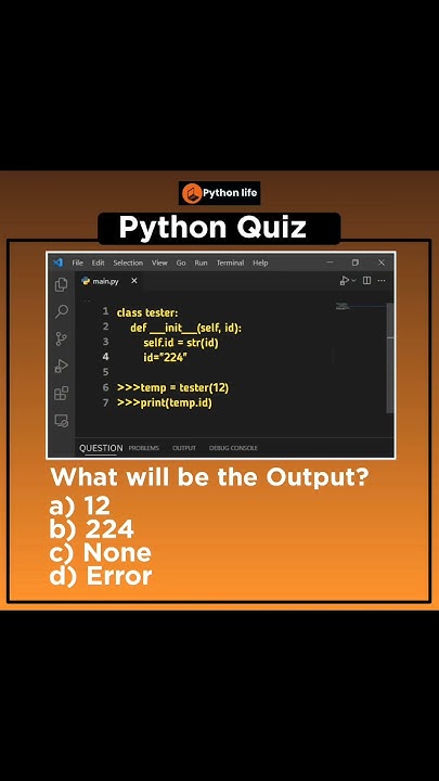 Python Oops Quiz | Python for Beginners in Telugu - YouTube