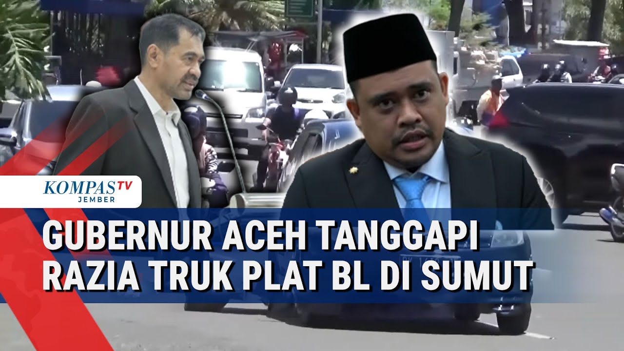 Kisruh Plat BL di Sumut, Gubernur Aceh: Jangan Dibesar-besarkan - YouTube