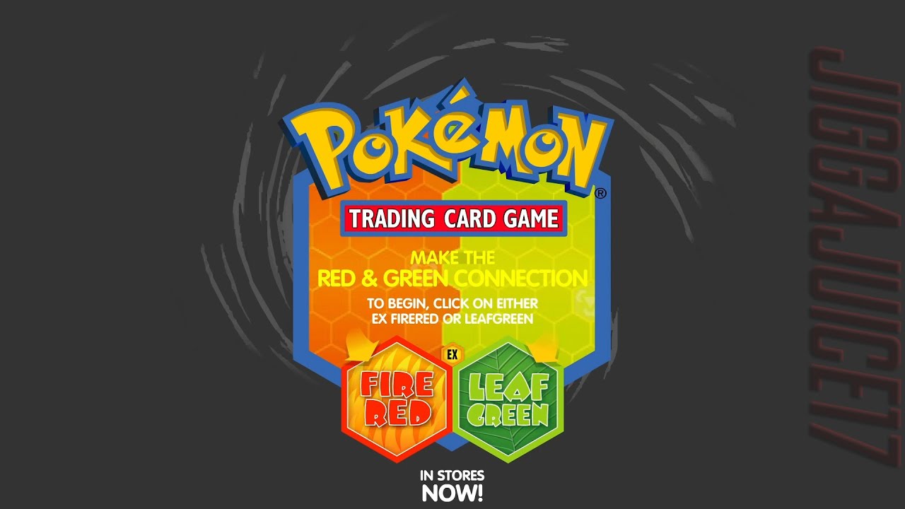 Pokémon Trading Card Game Red & Green Nintendo Flash Game (No ...