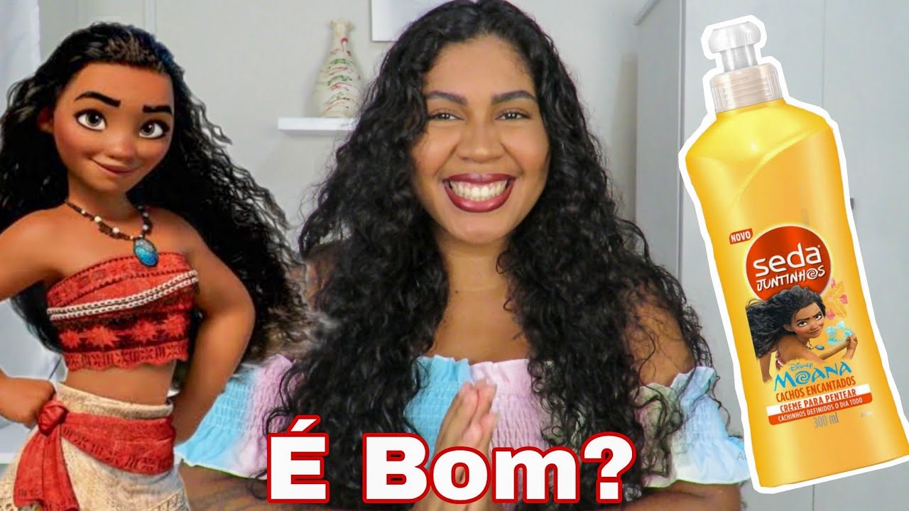 TESTEI O CREME MOANA da SEDA - YouTube