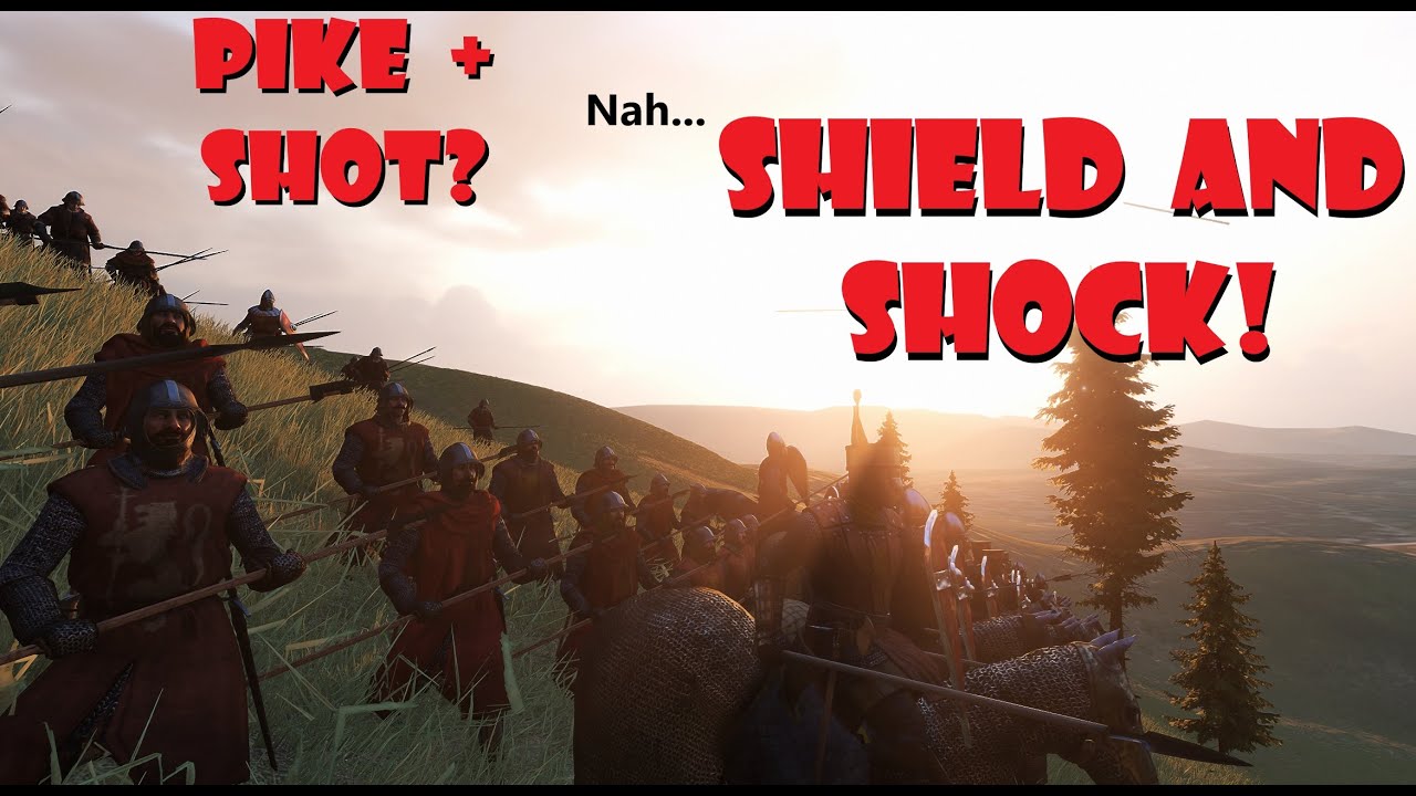 Vlandian Tactics: Does Pike and Shot work in Bannerlord? NO, Shield and ...