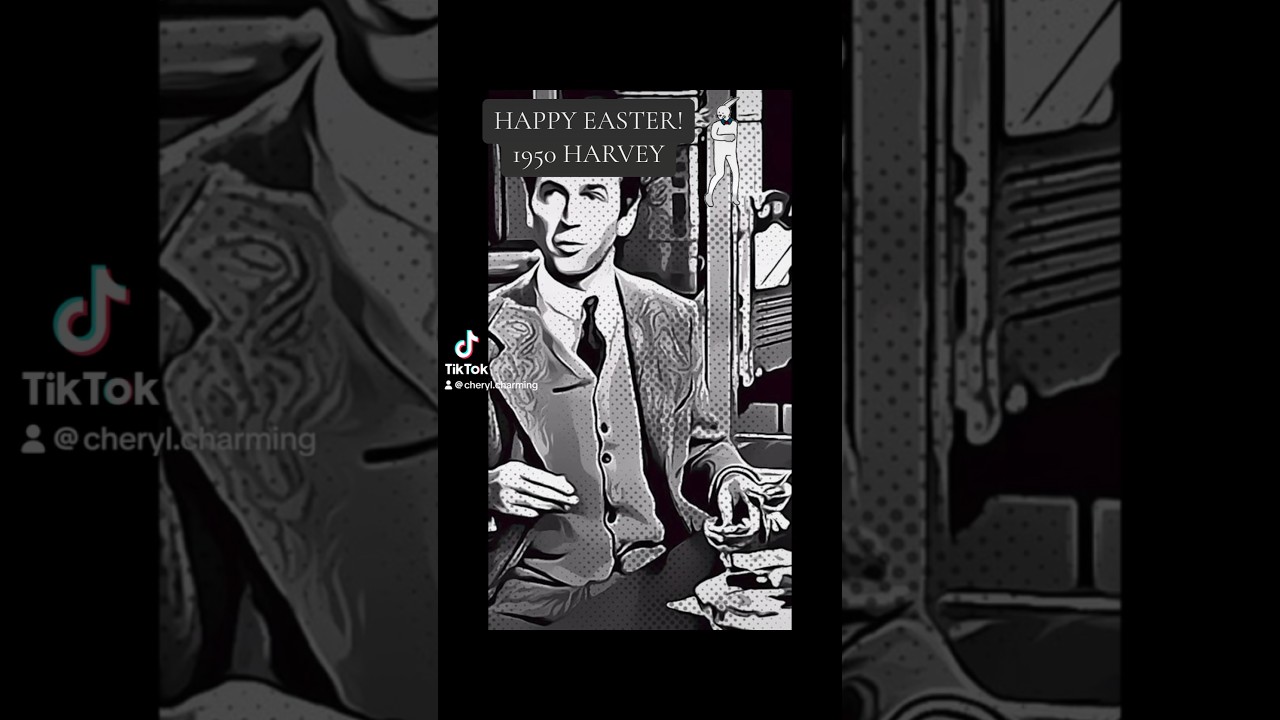 HAPPY EASTER FROM HARVEY THE INVISIBLE RABBIT. - YouTube