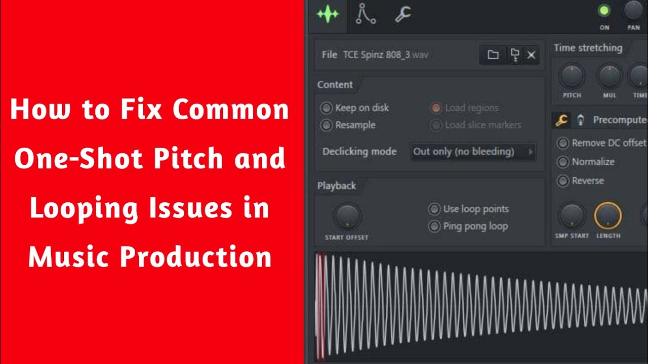 How to Fix Common One-Shot Pitch and Looping Issues in Music Production ...