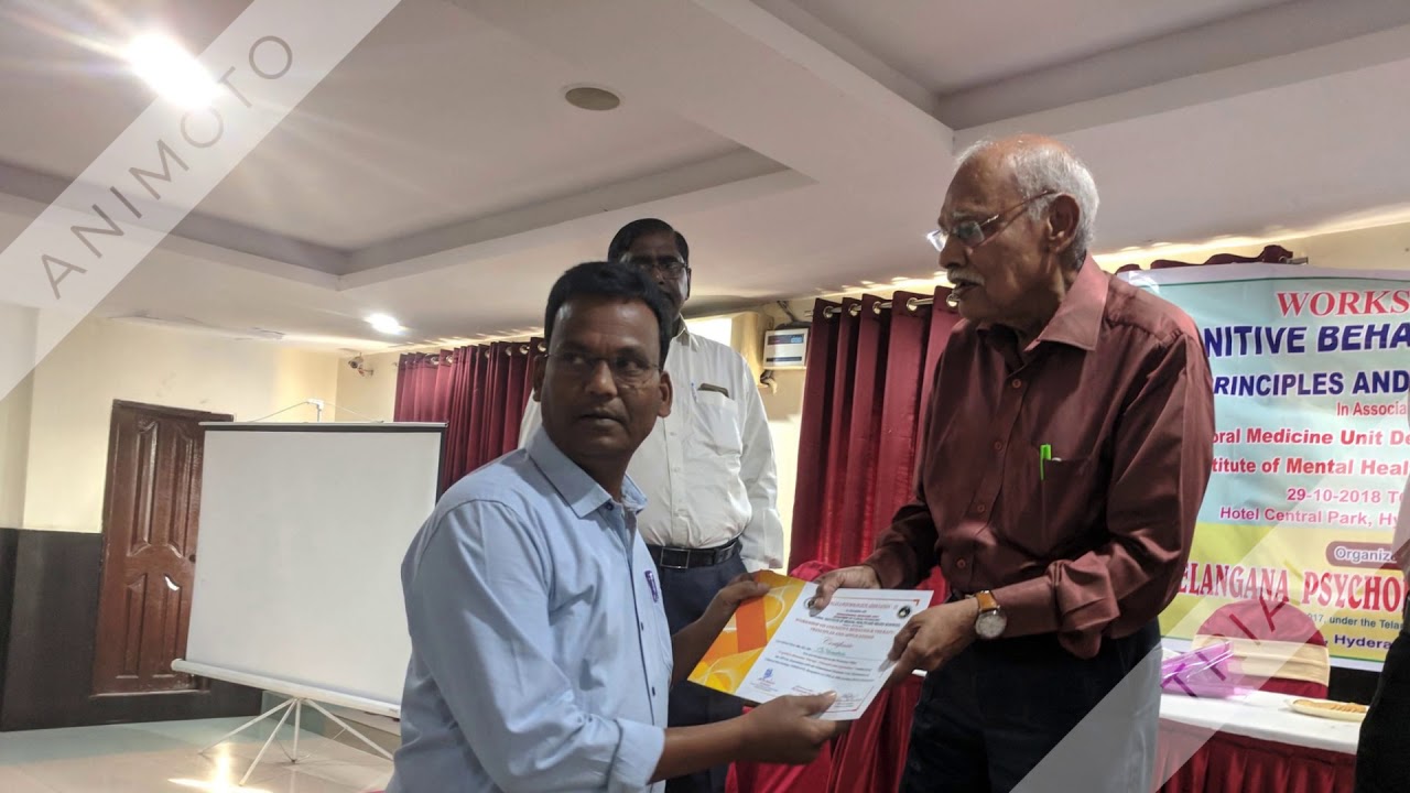 Telangana Psychologists Association CBT Workshop - YouTube