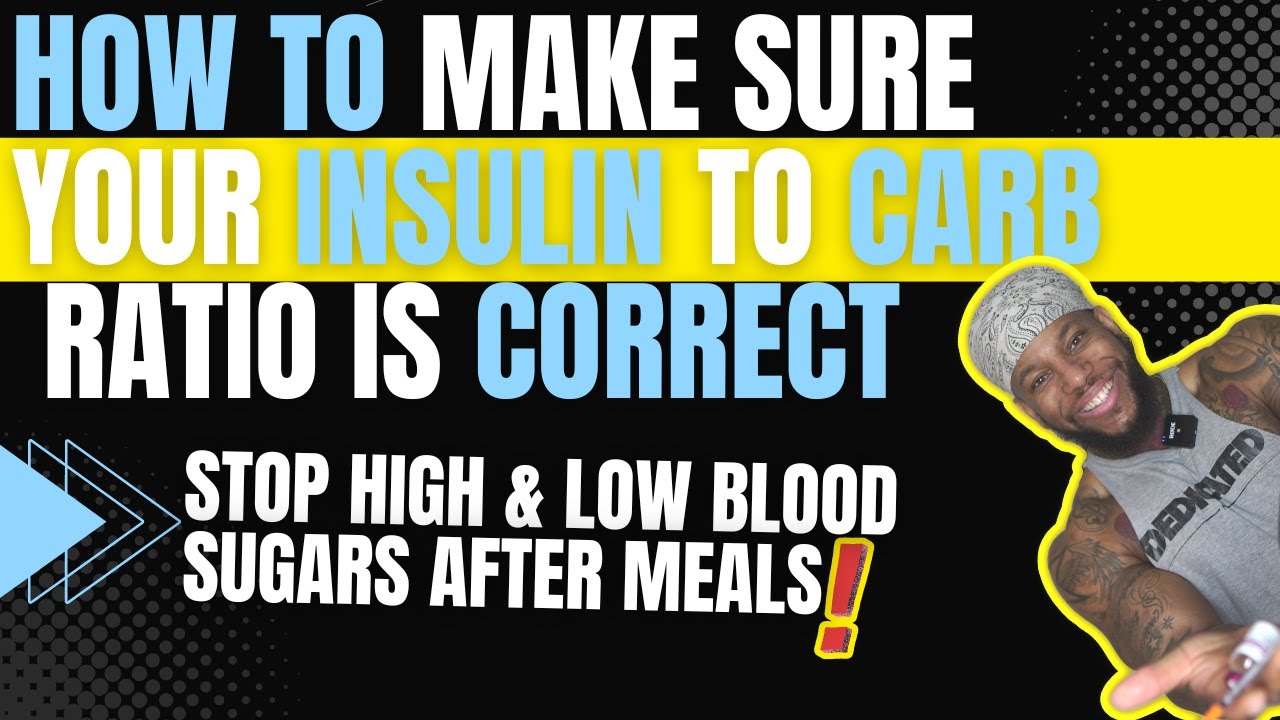 Strategy To Find Your Insulin To Carb Ratio YouTube Strategy To Find Your Insulin To Carb Ratio YouTube