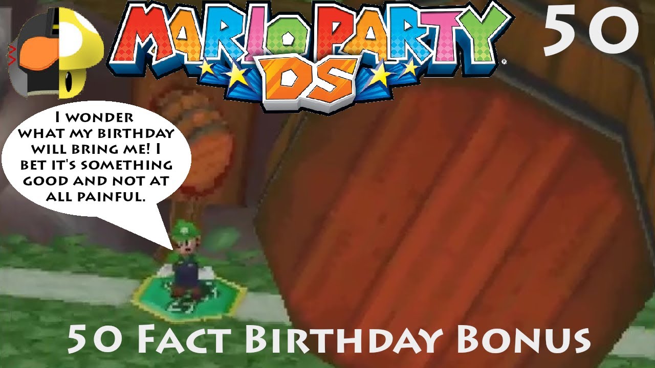 Mario Party DS: 50 Fact Birthday Bonus - YouTube