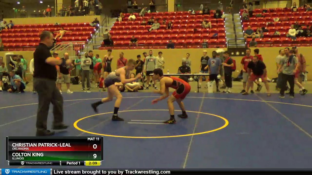 JR 106 Christian Patrick-Leal Oklahoma Vs Colton King Illinois - YouTube
