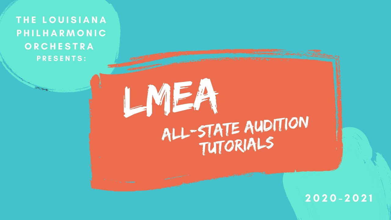 LMEA 2020-2021 - Tuba Selection 2 - Practice Tips - Louisiana ...
