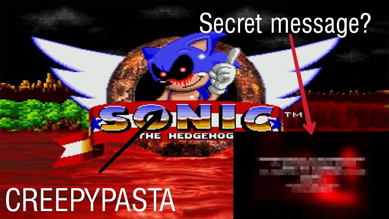 playing sonic.exe (secret message at the end) - YouTube