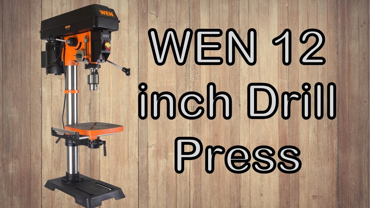 WEN 12-Inch Benchtop Drill Press, Variable Speed - 2 year review - YouTube