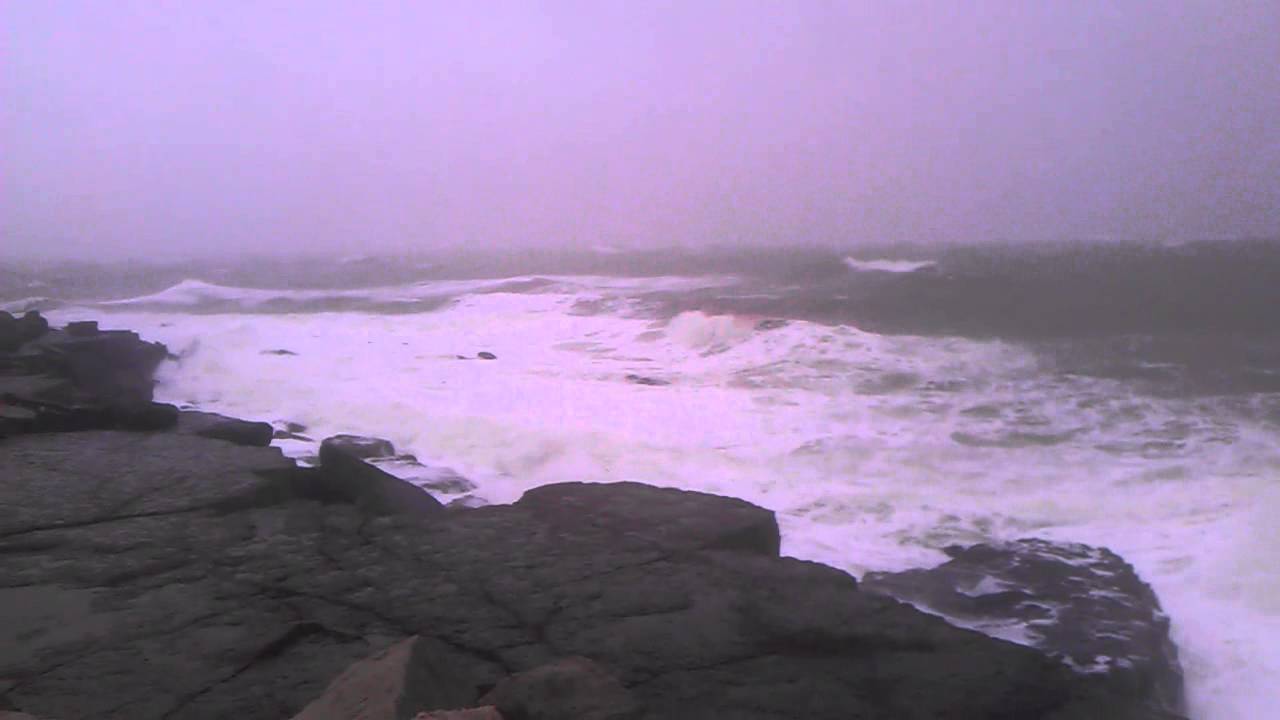 Portland bill storm - YouTube