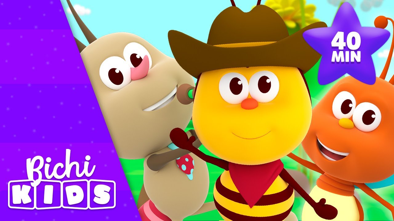 Mix Músicas Infantis 🦋 Dos Bichinhos Para Cantar 🦗 Bichikids - YouTube