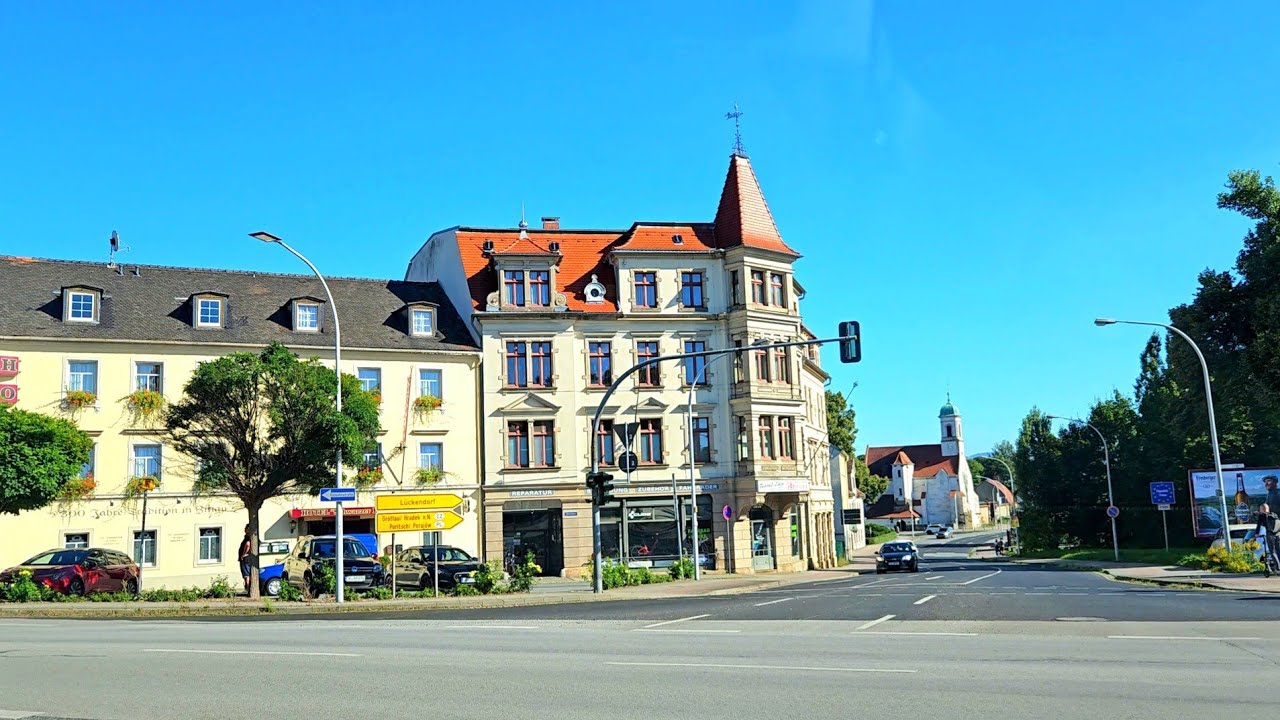 4k Driving in Germany 🇩🇪 ( Oberlausitz - Sachsen ) Car Drive Summer ...