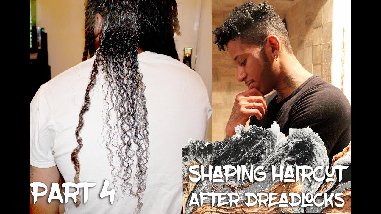 Shaping A Haircut After Dreadlocks | Combing Out Dreads Without Cutting ...