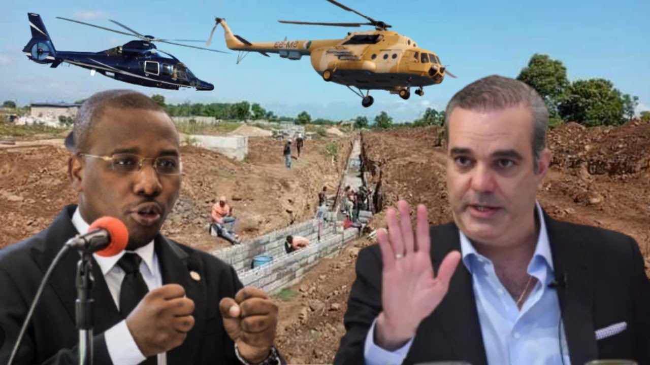 Abinader deklarē ayiti lagè sou kanal la,Claude Joseph kouri vini - YouTube