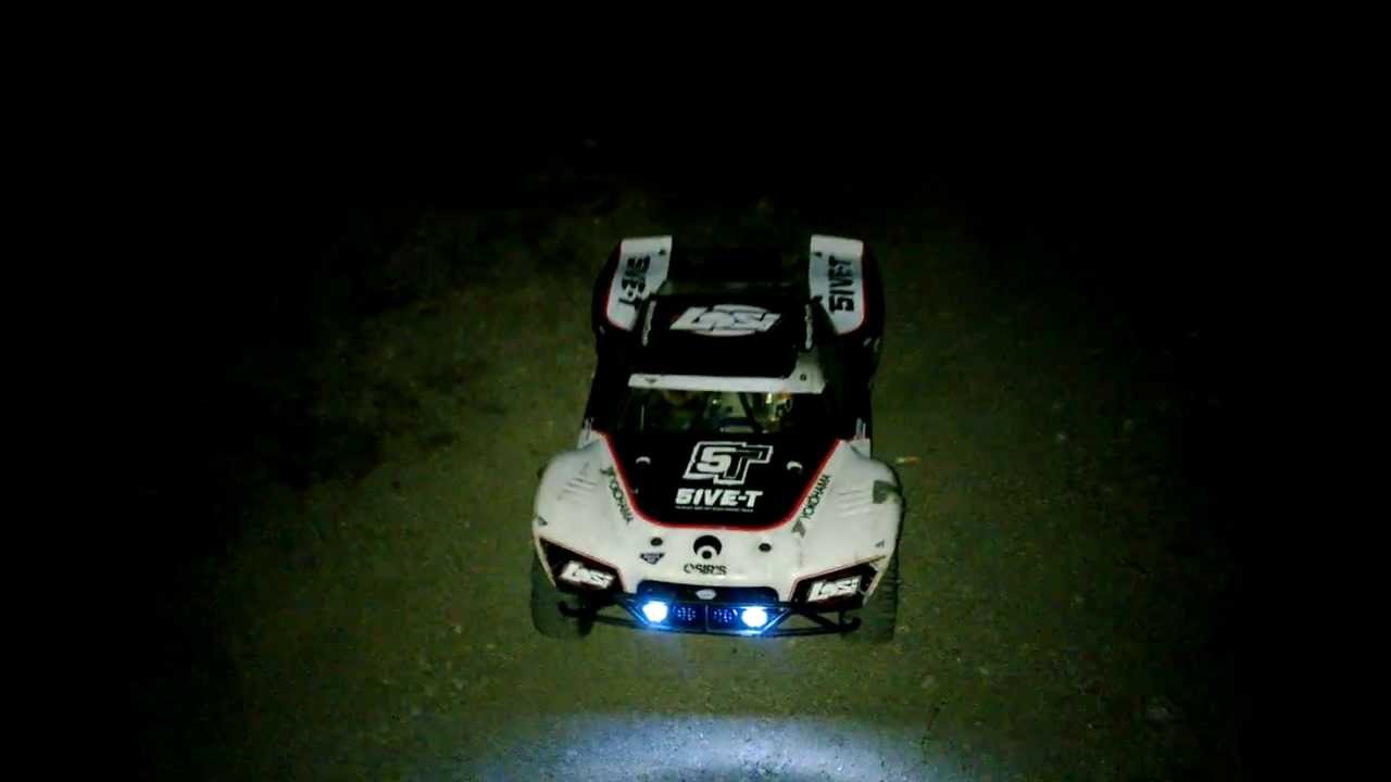 Losi 5ive-t killer rc light controller - YouTube