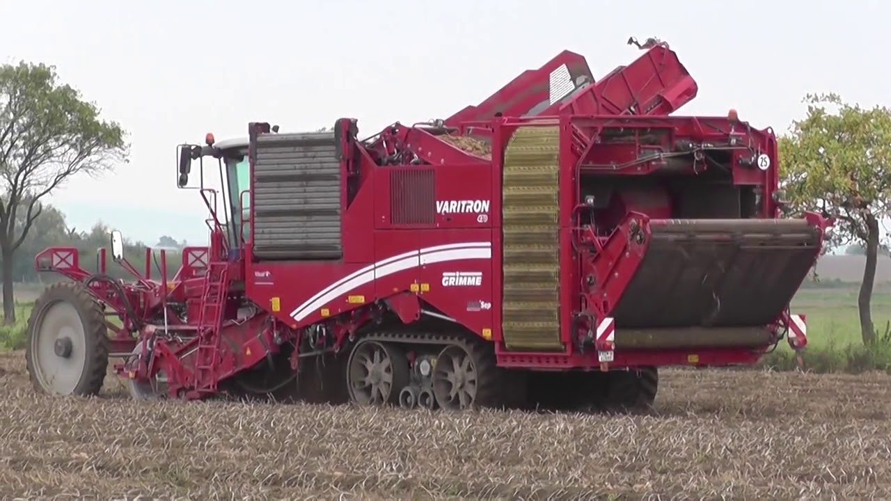 Обзор комбайна Grimme Varitron 470. Overview combine Grimme Varitron ...