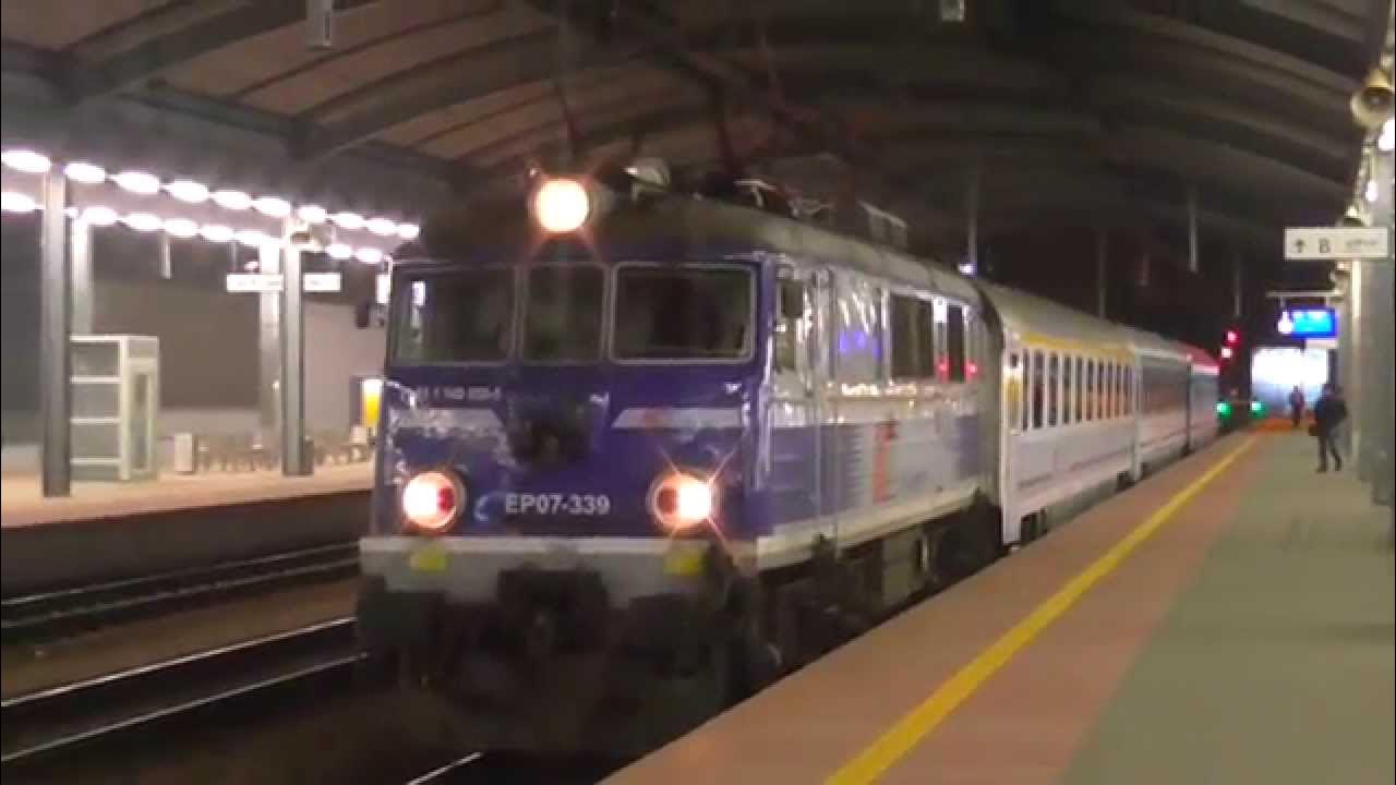 Stacja: KATOWICE - Odjazd EP07-339 z EIC "KLIMCZOK" do Bielska Białej Głównej - YouTube