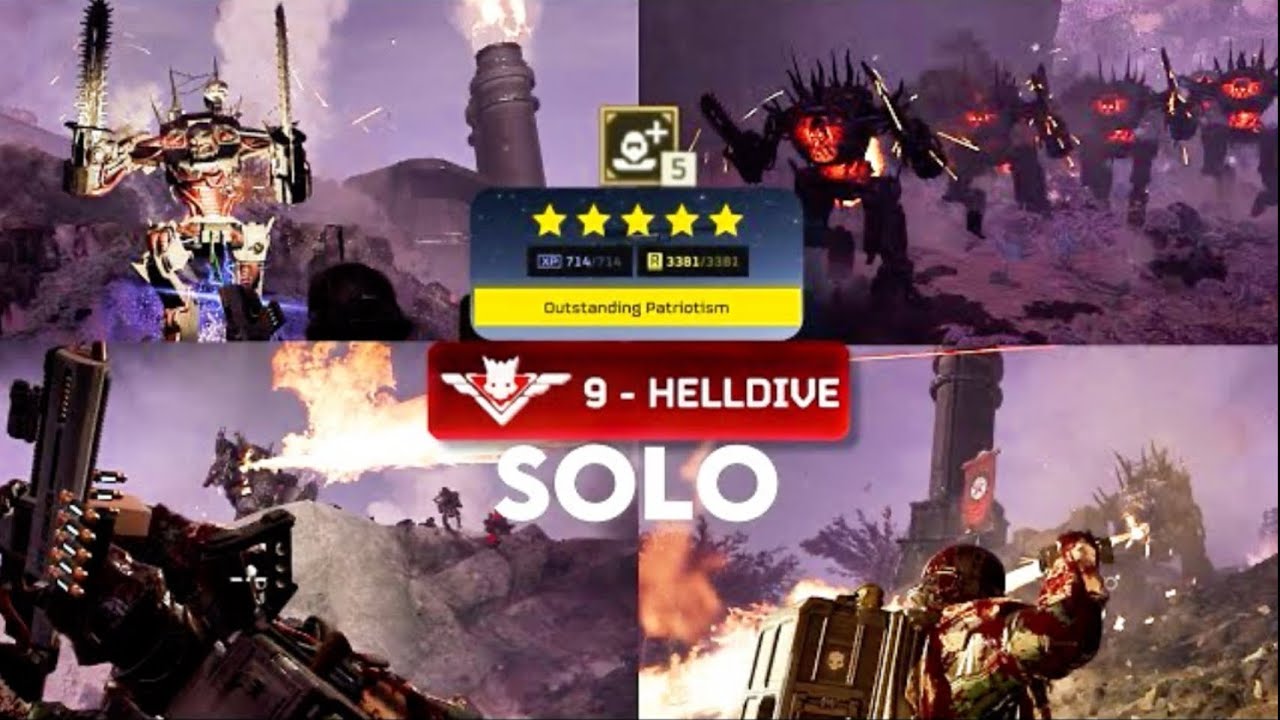 Mission Impossible? Automatons vs Army of One | No Deaths Helldivers 2 - YouTube