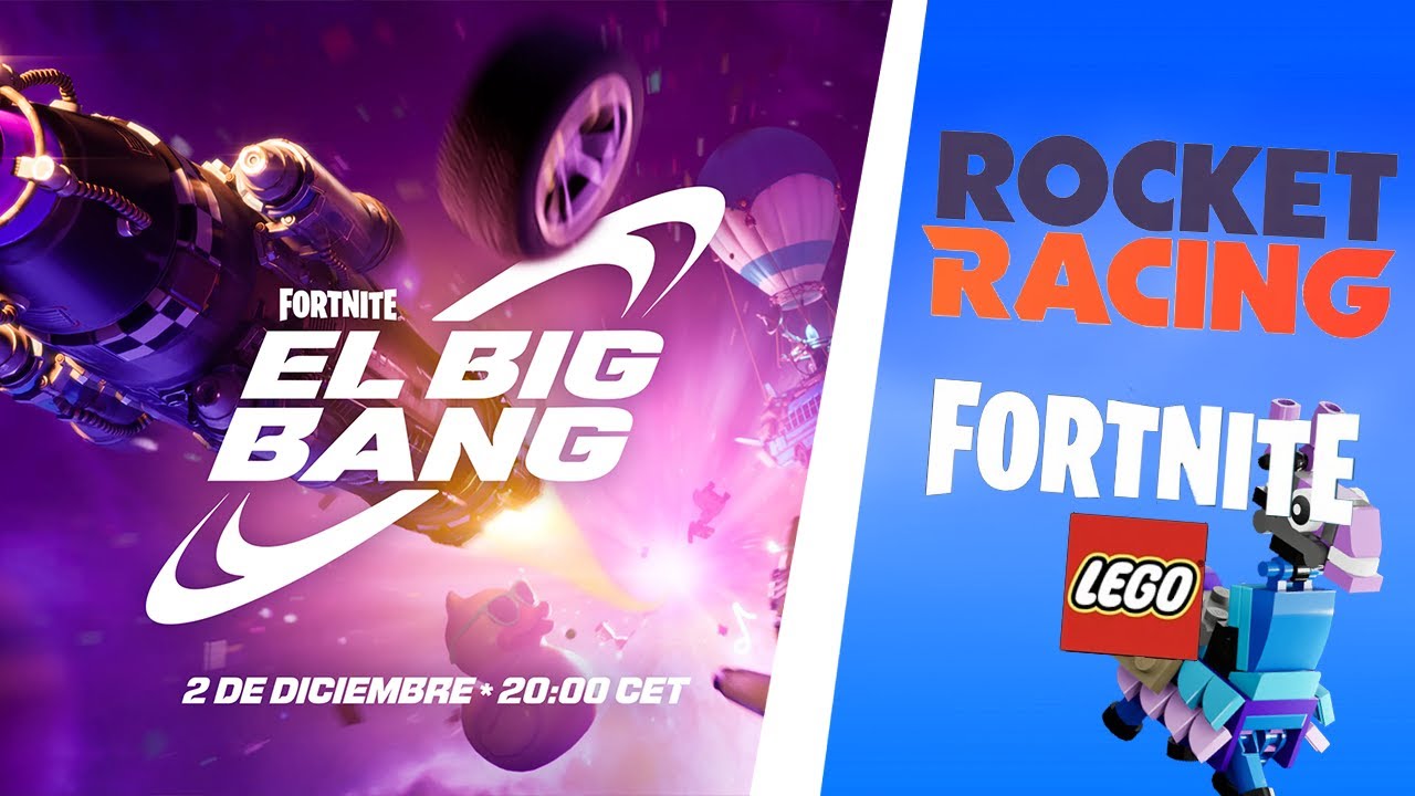 EL EVENTO QUE LO CAMBIA TODO FORTNITE EL BIG BANG! - ROCKET RACING ...