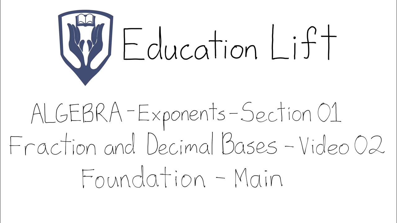 Multiplying Fractions Review - Exponents - Fraction/Decimal Bases ...