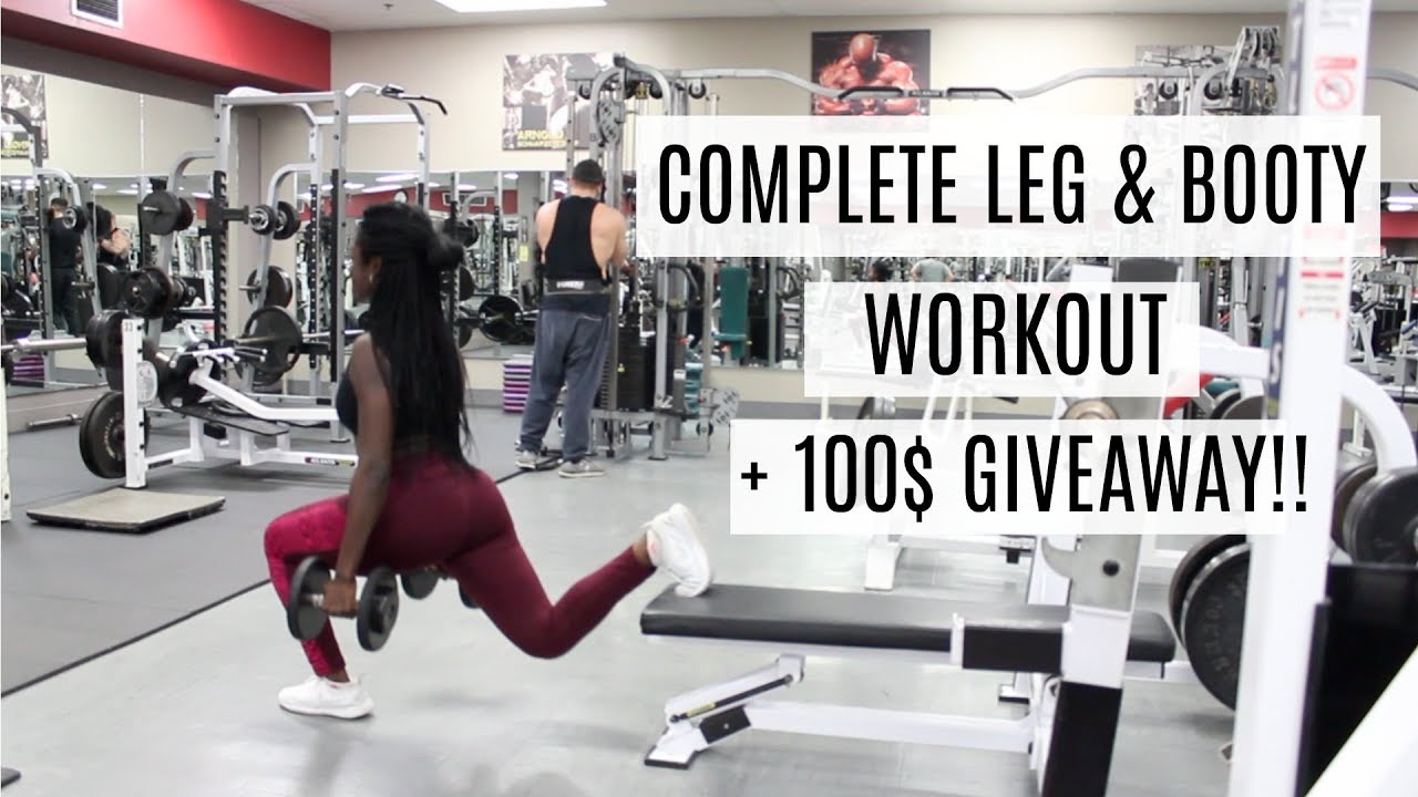 Complete Leg And Booty Workout How To Grow A Butt For Women Vlogmas