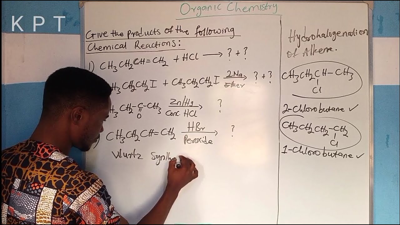 Practice problems in organic chemistry || A level organic chemistry ...