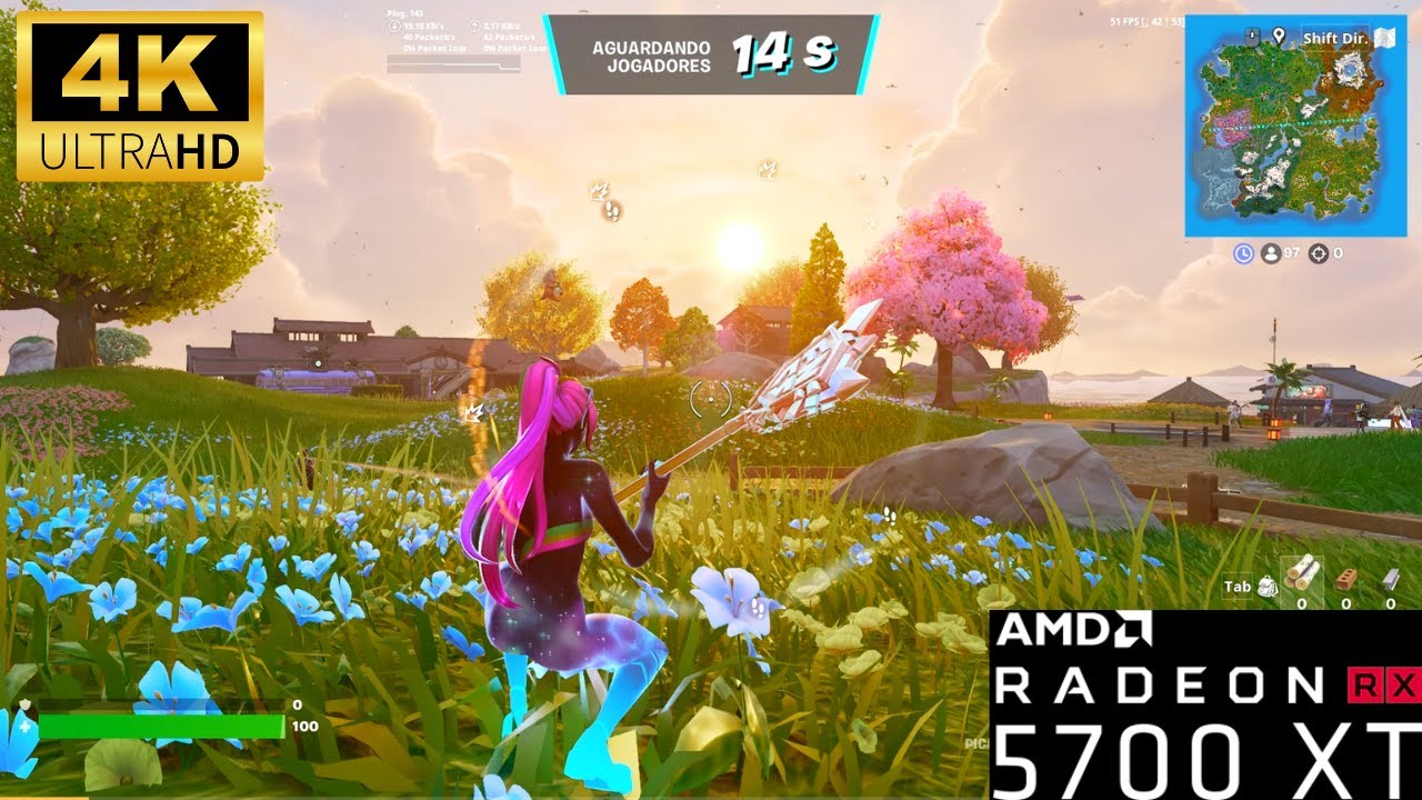 Fortnite 4K 60FPS HDR Gameplay (Chapter 6 Season 1) - YouTube