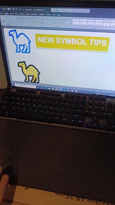 New Symbol 🐪🐪🐪🐪 #nicl #computerzone #computergk #nclcomputer #typing #nic #computerknowledge # ...