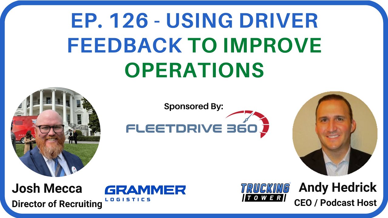 Ep. 126 - Using Driver Feedback to Improve Operations - YouTube