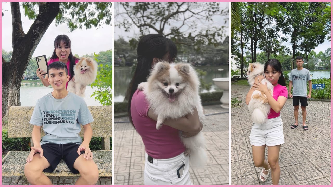 I don't like Dog so she angry at me 😡🐶🥺 Linh Nhi #shorts TikTok by LNS ...