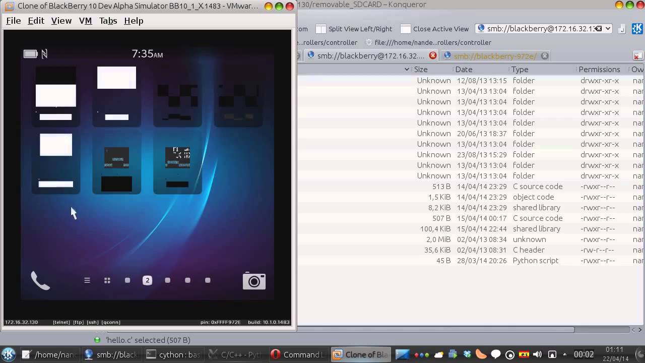 Python en 25 Minutos: Compilar Extensiones de Python en C para BlackBerry 10 - YouTube
