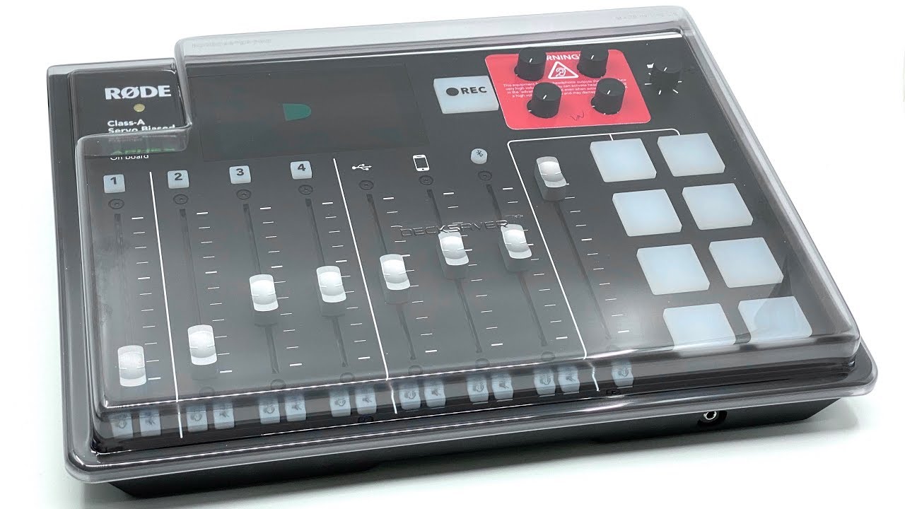 Installing Decksaver Cover onto Rodecaster Pro 🎧🎙 - YouTube