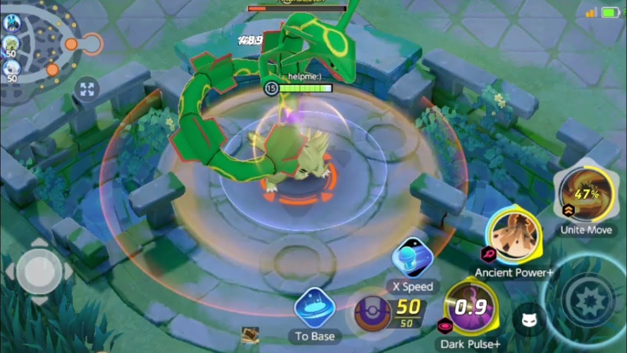 New map:Sky Ruins gameplay with buffed Tyranitar | Pokémon Unite - YouTube