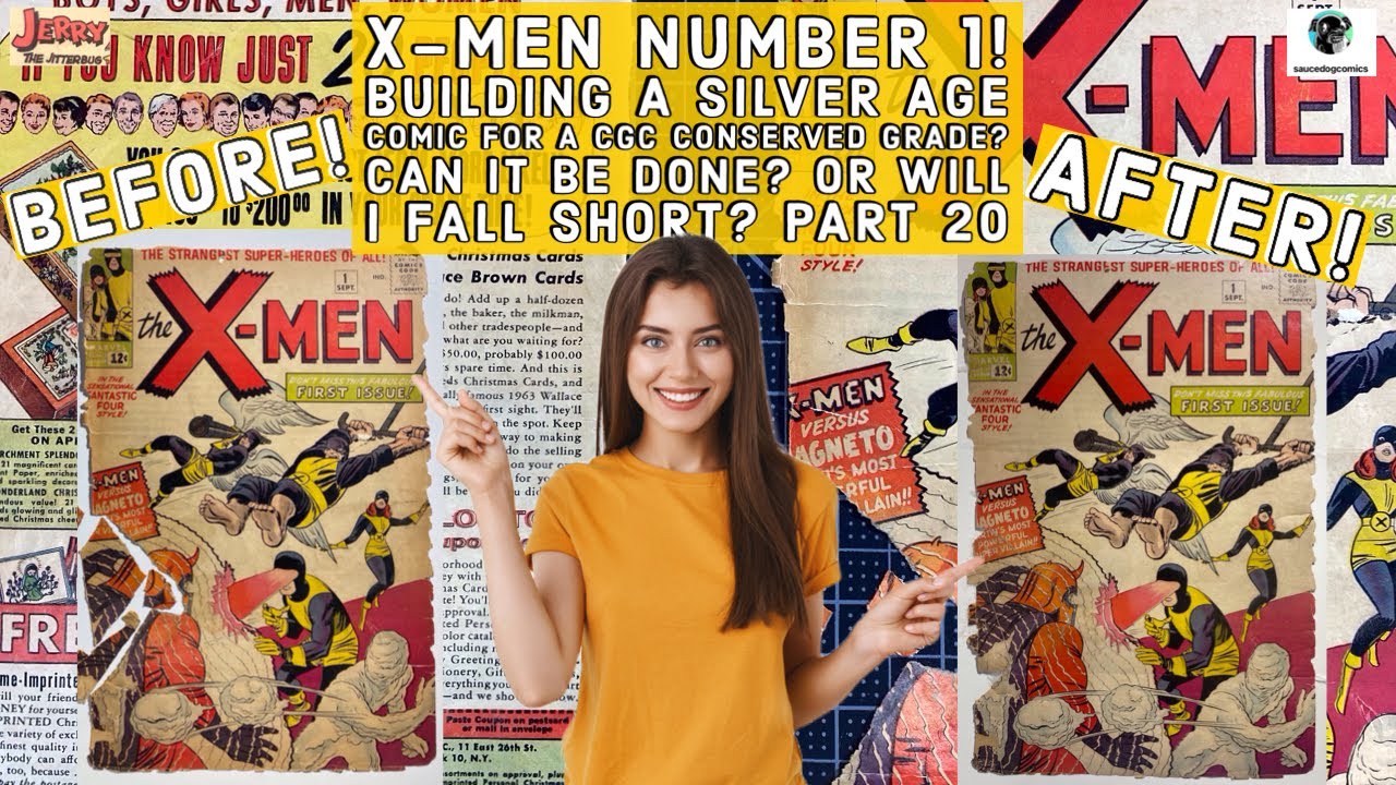 X-Men Number 1! Building a Silver Age Comic for a CGC Conserved Grade ...