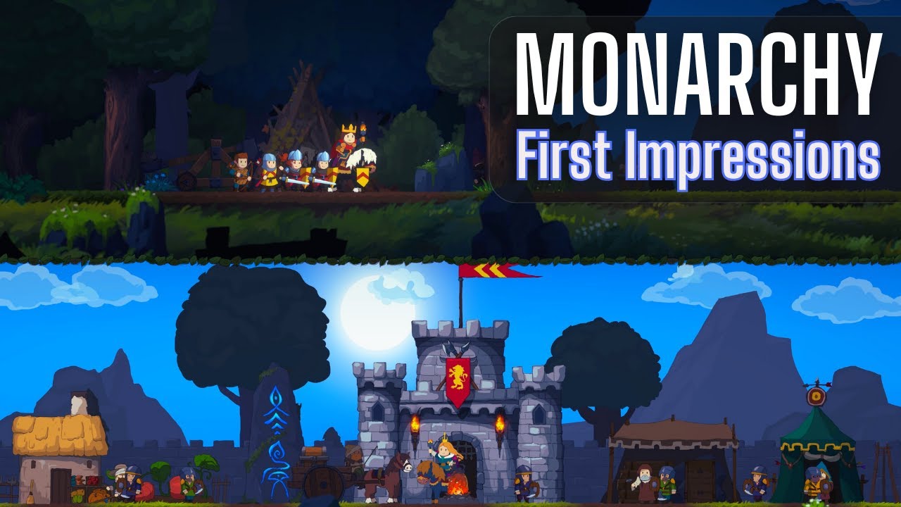 Let's Play Monarchy | Gameplay + Commentary | Build A Base & Expand in ...